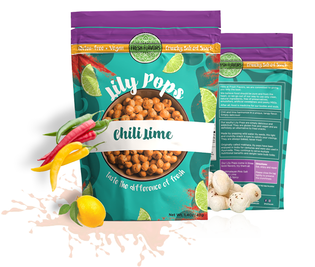 Fresh Flavors: Lilly Pops (Popped Water Lily Seeds) - Chili Lime ...