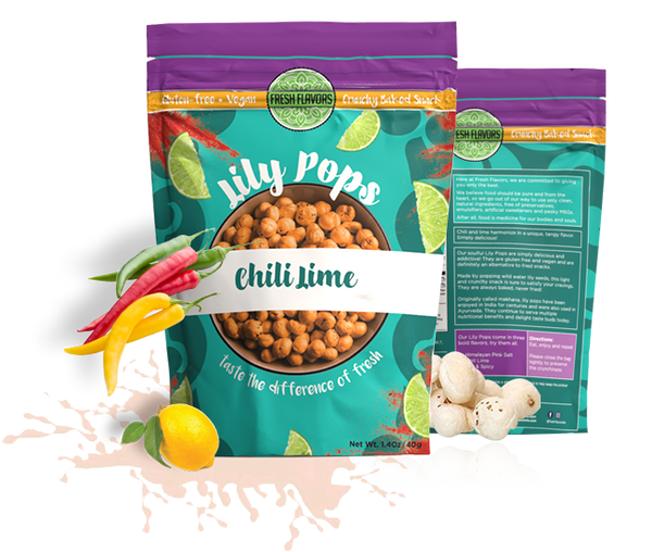 Fresh Flavors: Lilly Pops (Popped Water Lily Seeds) - Chili Lime ...